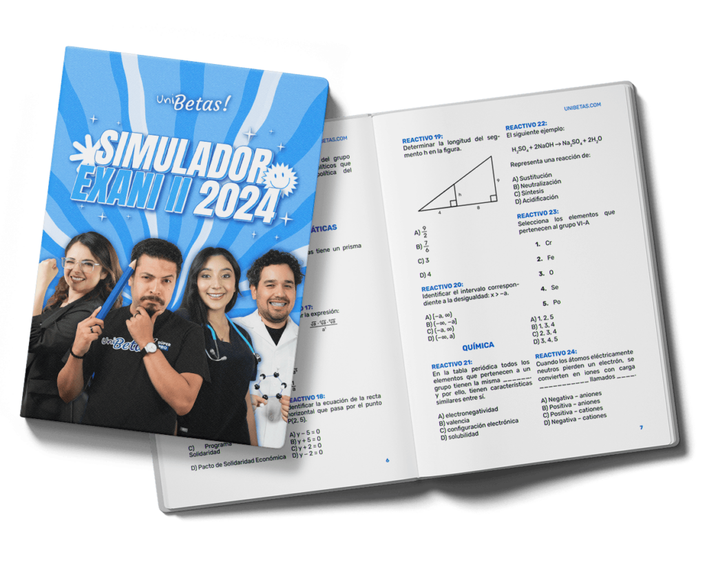 Simulador EXANI II 80 reactivos para UAEMEX
