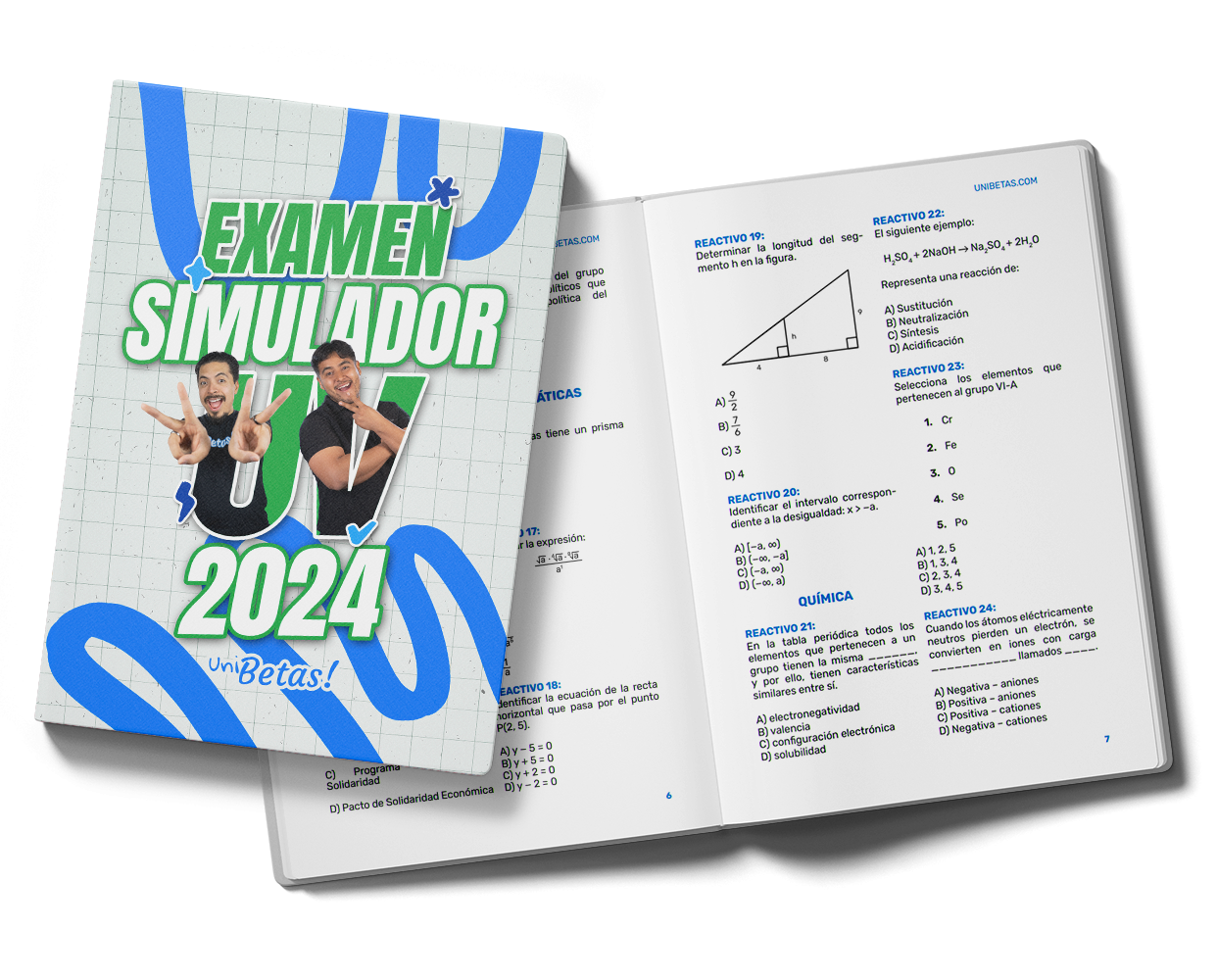 Evalúa tu conocimiento con 50 reactivos esenciales para Exani II