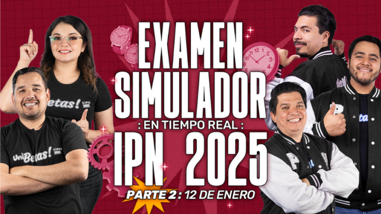 Examen Simulador IPN 2025: Todos los temas de la guía P.2