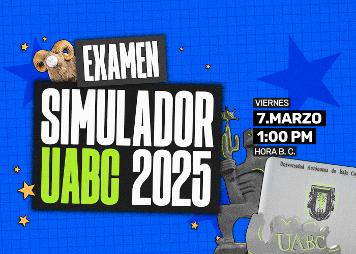 Simulador examen UABC - 7 de marzo
