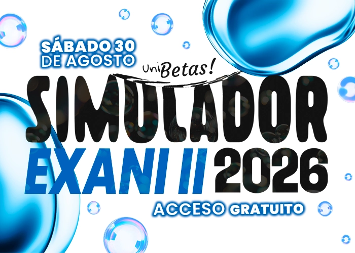 Examen Simulador Exani II 2025 - 30 de agosto
