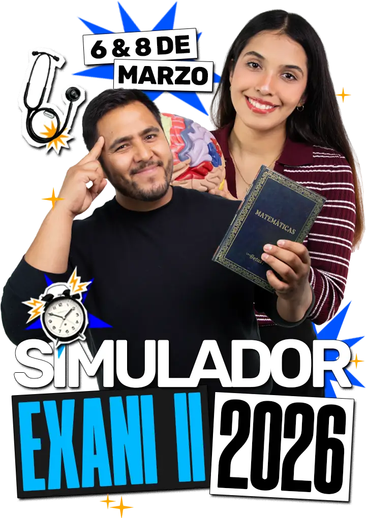 Examen Simulador Exani II 2026 - Viernes 6 y domingo 8 de marzo